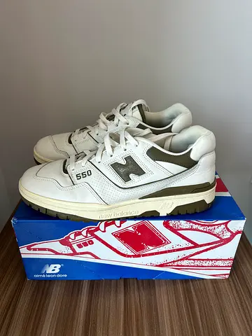 Classifieds: Aime Leon Dore x New Balance 550 Olive | dubizzle Dubai