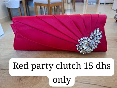 Classifieds: Red elegance hand held party purse celeste brand landmark ...