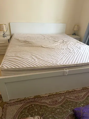 Classifieds: Bed with side tables | dubizzle Sharjah