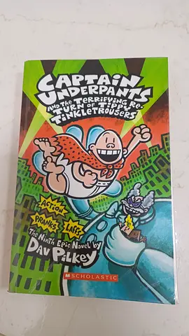 Classifieds: Captain Underpants collection: The First Epic Novel (like ...