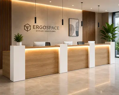 Classifieds: Modern Reception Desks Custom Reception Counters in Dubai ...