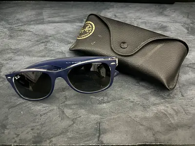Classifieds: Ray-Ban wayfarer sunglasses (like New)(Navy Blue ...