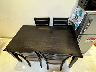 Classifieds: Dining Table with 4 Chairs - TOP URGENT 🚨 SALE | dubizzle ...
