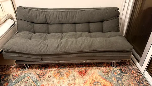 Classifieds: Grey fabric sofa bed - good used condition | dubizzle Dubai