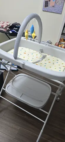 Classifieds: Portable Baby Bath Changing Station with Toy Arch ...