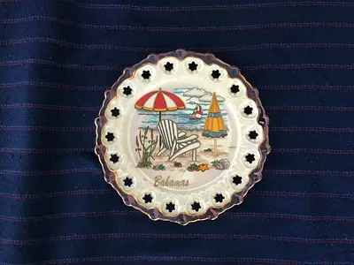 Classifieds: Vintage Souvenir BAHAMAS Ceramic Plate Wall Hanging ...