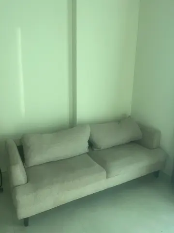 Classifieds: Light grey 3-seater sofa in good condition | dubizzle Dubai