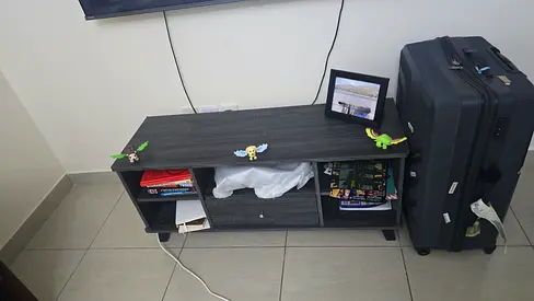 Classifieds: Simple Dark Wood TV Unit / Entertainment Cabinet - Good ...