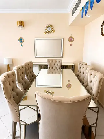 Classifieds: Dining table 8 seater with buffet and mirror full set ...
