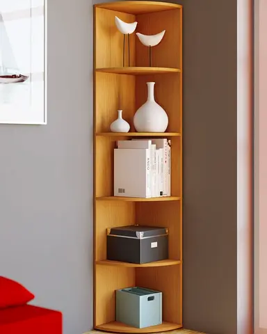 Classifieds: Tall Corner Wooden Display Shelf Unit - 5 Tier | dubizzle ...
