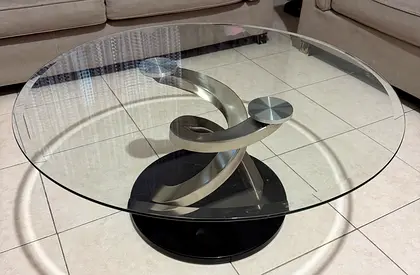 Classifieds: Modern Elegant Glass Table + 2 Side Tables Set (3 pcs ...