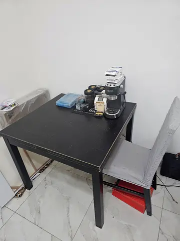 Classifieds: Extendable Table with 2 chairs | dubizzle Sharjah