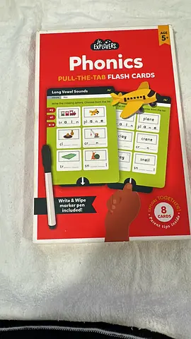 Classifieds: Phonics Pull-The-Tab Flash Cards - Kids Learning Book ...