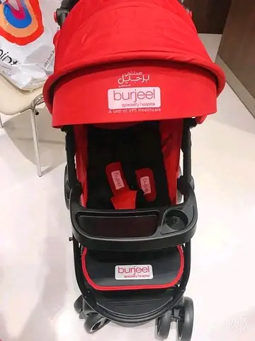Classifieds: Burjeel branded red baby stroller - good condition ...