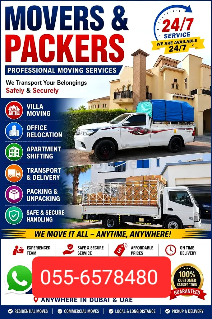 Community: Movers Packers Professional Moving Services - Dubai ...