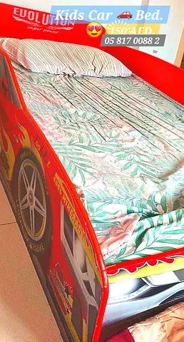 Classifieds: Red Race Car Kids Bed - Single, Good Condition | dubizzle ...