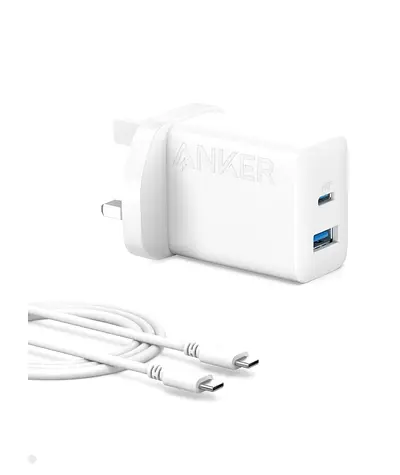 إعلانات مبوبة: Anker 2-Port Wall Charger with Two USB-C Cables – Brand ...