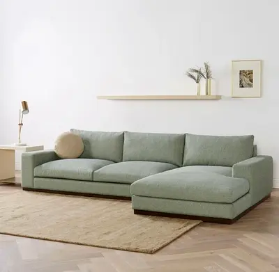 Classifieds: Modern L-Shaped Sectional Sofa in Sage Green | dubizzle ...
