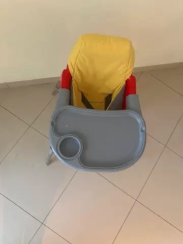 Classifieds: Yellow baby high chair with removable tray - good ...