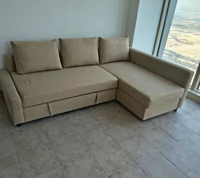 Classifieds: Ikea L Shape Sofa cum bed with big storage in L | dubizzle ...