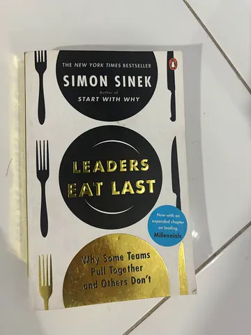 Classifieds: Leaders Eat Last by Simon Sinek Paperback Edition ...