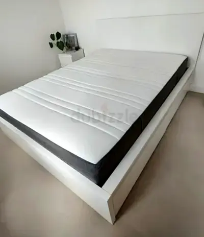 Classifieds: ikea malm king bed with ikea firm mattress having 2 ...