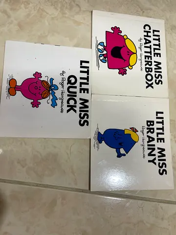 Classifieds: Set of 3 Little Miss Board Books by Roger Hargreaves ...