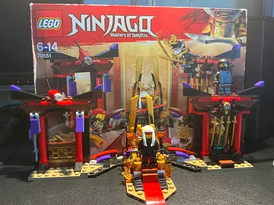 Classifieds: Lego Ninjago harumi throne showdown 70651 (read ...