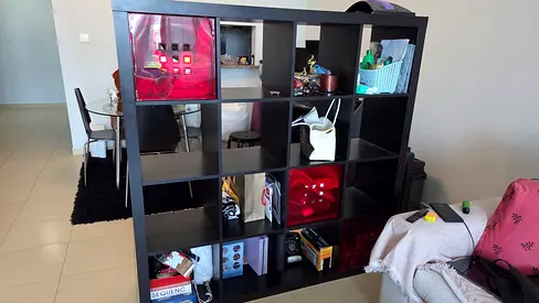 Classifieds: IKEA Kallax-style 4x4 Cube Storage Unit - Dark Brown/Black ...