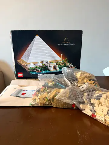 Classifieds: LEGO Architecture Great Pyramid of Giza set (parts and ...
