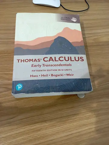 Classifieds: Thomas Calculus (Early Transcendentals) - 15th Edition ...