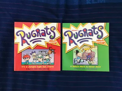 Classifieds: 2 Rugrats Comic Strip Collection Books | dubizzle Dubai