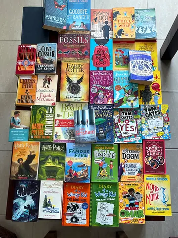 Classifieds: Assortment of non-fiction and fiction books, from children ...