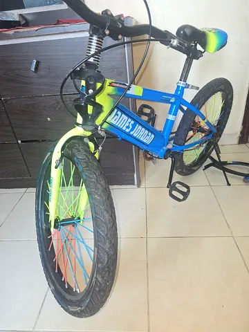 Classifieds: Used Kids/Teen Blue Green Mountain Bike - Good Condition ...