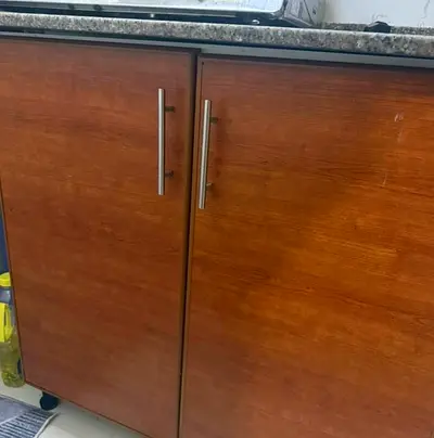 Classifieds: Wooden Kitchen Base Cabinet with Granite Top (2-door ...