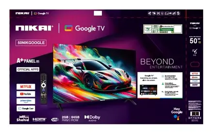 Classifieds: Nikai 50 Google TV (50NIKGOOGLE) - Smart LED TV, 2GB/64GB ...