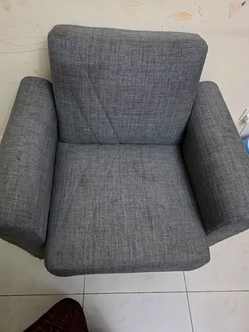 Classifieds: Grey Fabric Armchair - Comfortable Single Seat | dubizzle ...