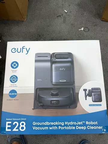 Classifieds: eufy E28 Omni Robot Vacuum Cleaner with Mop, HydroJet ...