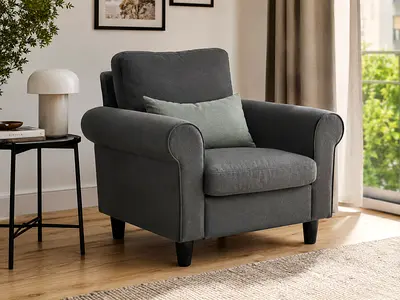 Classifieds: IKEA UPPLAND Armchair – Dark Grey – Excellent Condition ...