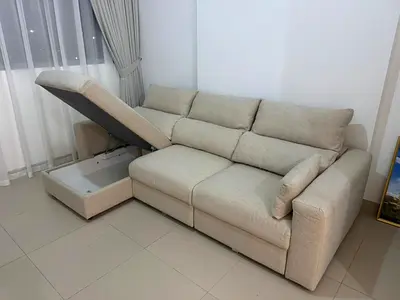 Classifieds: FREE DELIVERY ! IKEA ESKLSTUNA LSHAPE SOFA BED BEIGE ...