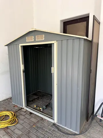 Classifieds: Metal Outdoor Storage Shed — Good Condition, Ready to Use ...