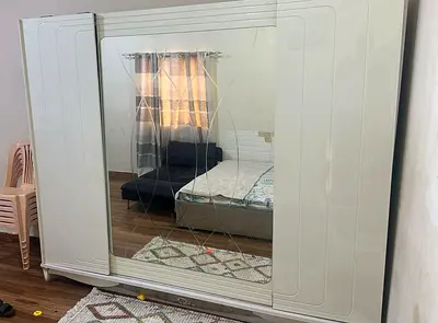 Classifieds: White Sliding Door Wardrobe with Large Mirror - Good ...