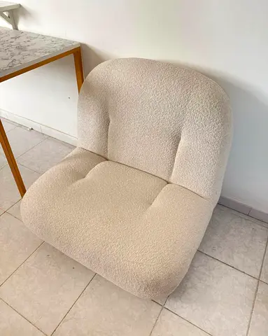 Classifieds: Bouclé Accent Lounge Chair - Cream - Moving out sale ...