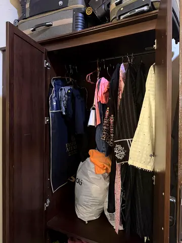 Classifieds: Solid Wood Wardrobe/Armoire in Dark Finish — Good ...