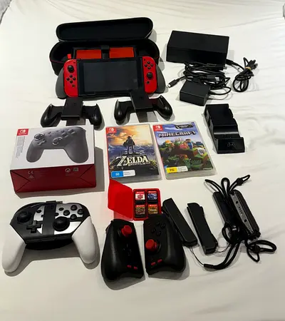 Classifieds: Nintendo Switch Bundle [Mario Red Special Edition ...