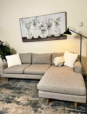 Classifieds: West Elm L Shape Sofa Excellent condition | dubizzle Abu Dhabi