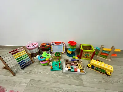 Classifieds: Lot of Wooden and Educational Toddler Toys — Abacus, Shape ...
