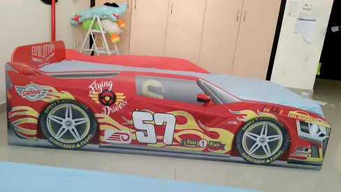 Classifieds: Red Race Car Bed for Kids | dubizzle Abu Dhabi