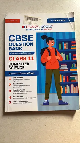 Classifieds: Oswaal CBSE Question Bank Computer Science Class 11th ...