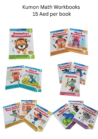 Classifieds: Kumon Math Workbooks - Grade 1 to Grade 6 Practice Books ...